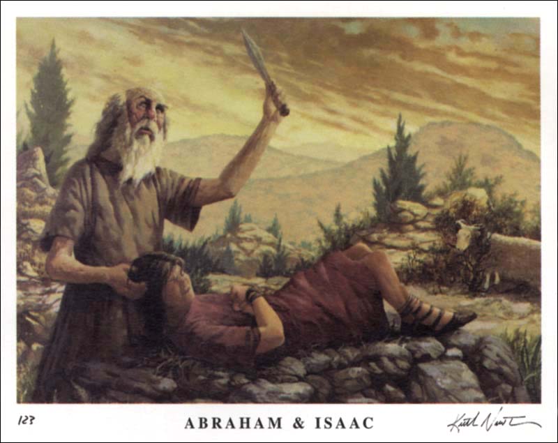Keith Newton - Abraham and Isaac - Christ-Centered Art