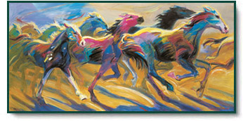 Amy Brackenbury - Stampede - Christ-Centered Art