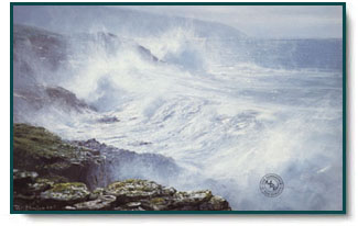 Peter Ellenshaw - Spring Storm - Christ-Centered Art